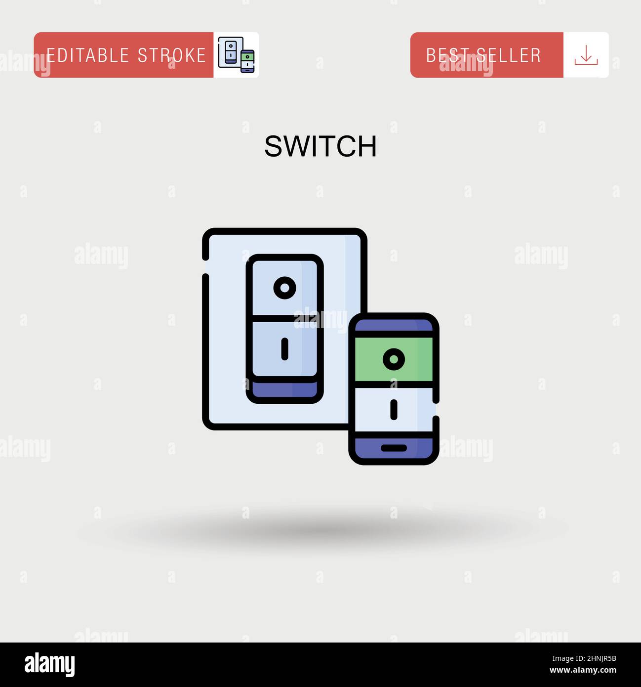 Safety switch Stock Vector Images - Alamy
