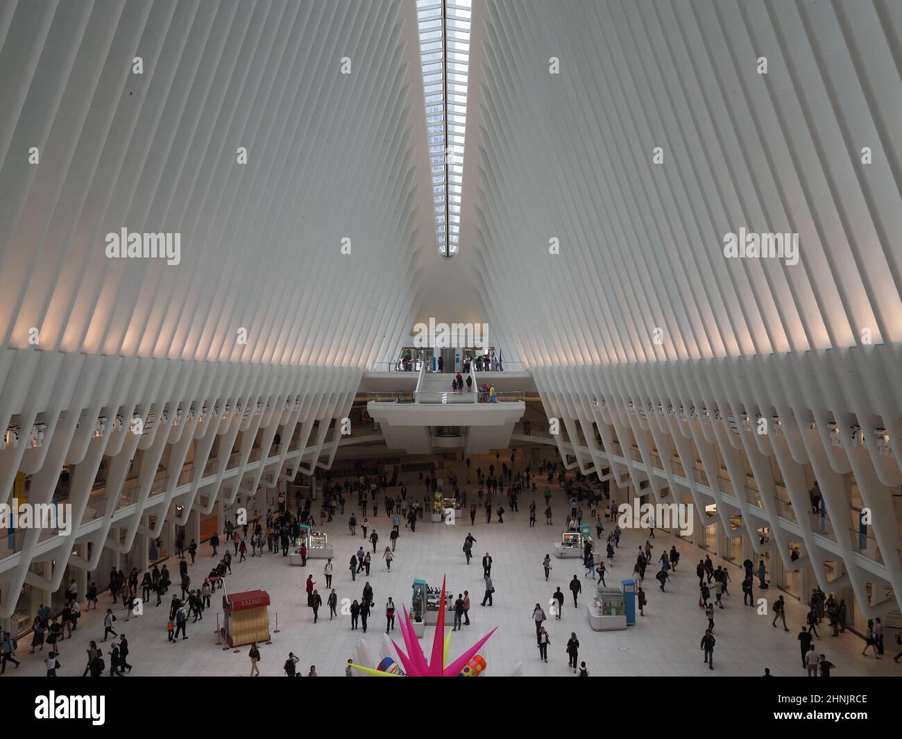 Image taken inside the Westfield World Trade Center Mall Stock Photo ...