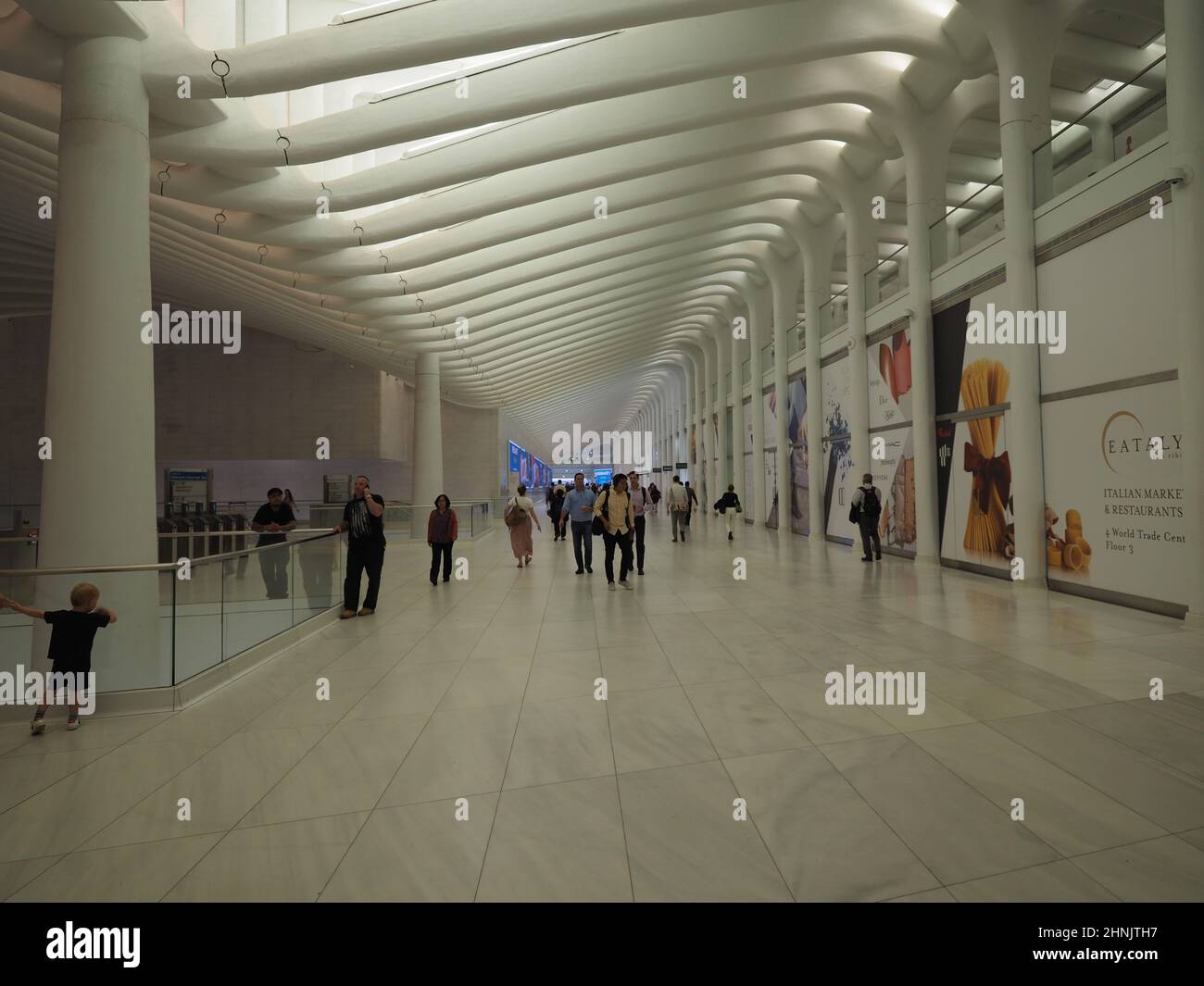 Image taken inside the World Trade Center Station located in Lower ...