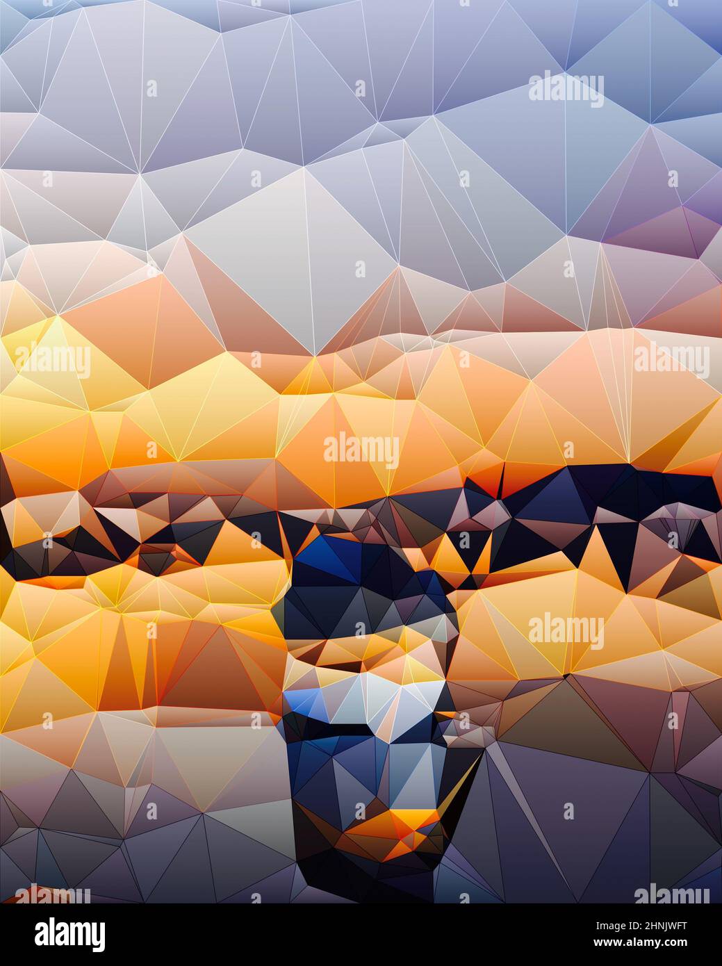 Abstract Colorful Geometrical Artwork,Abstract Graphical Art Background ...