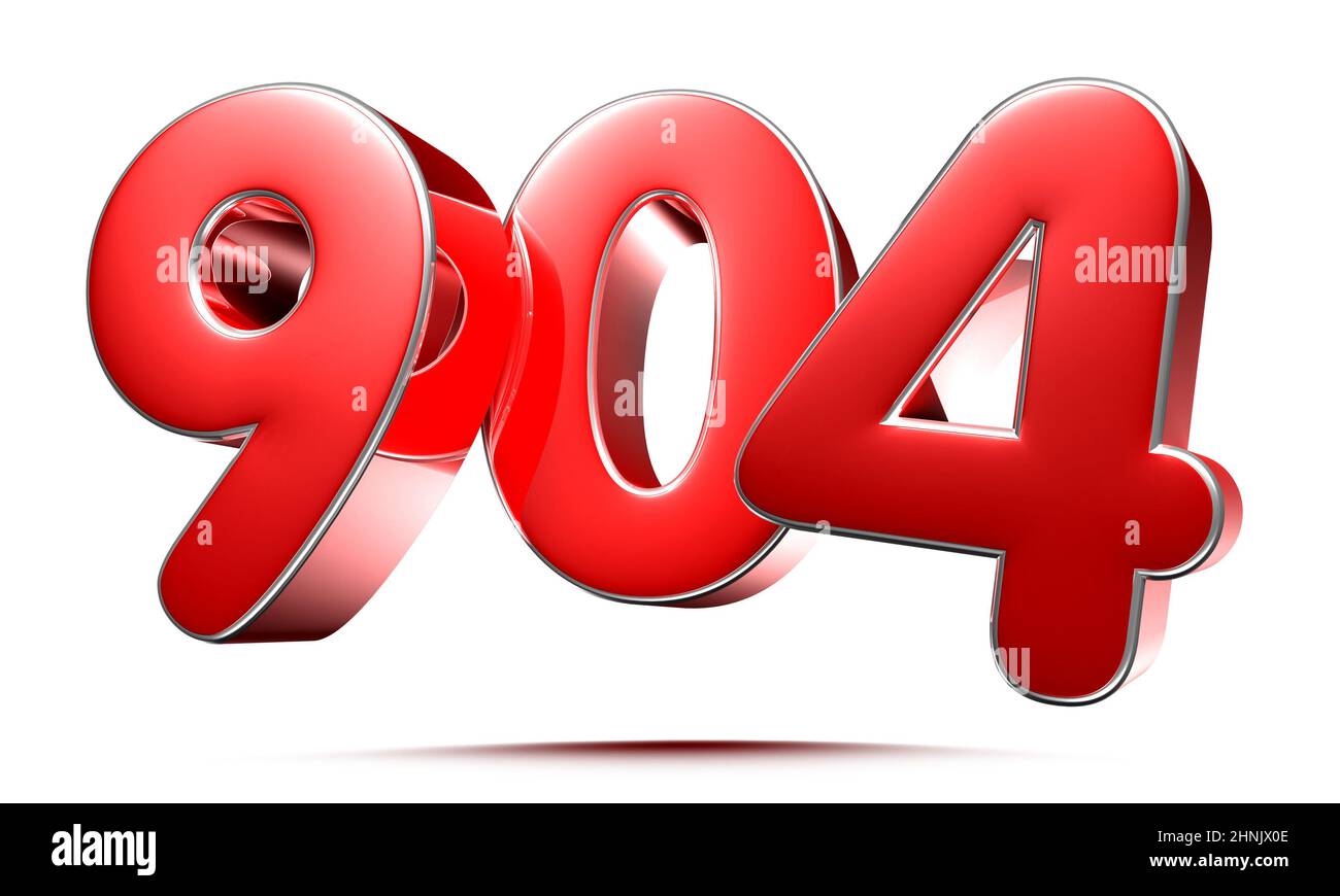 3d number 904 hi-res stock photography and images - Alamy