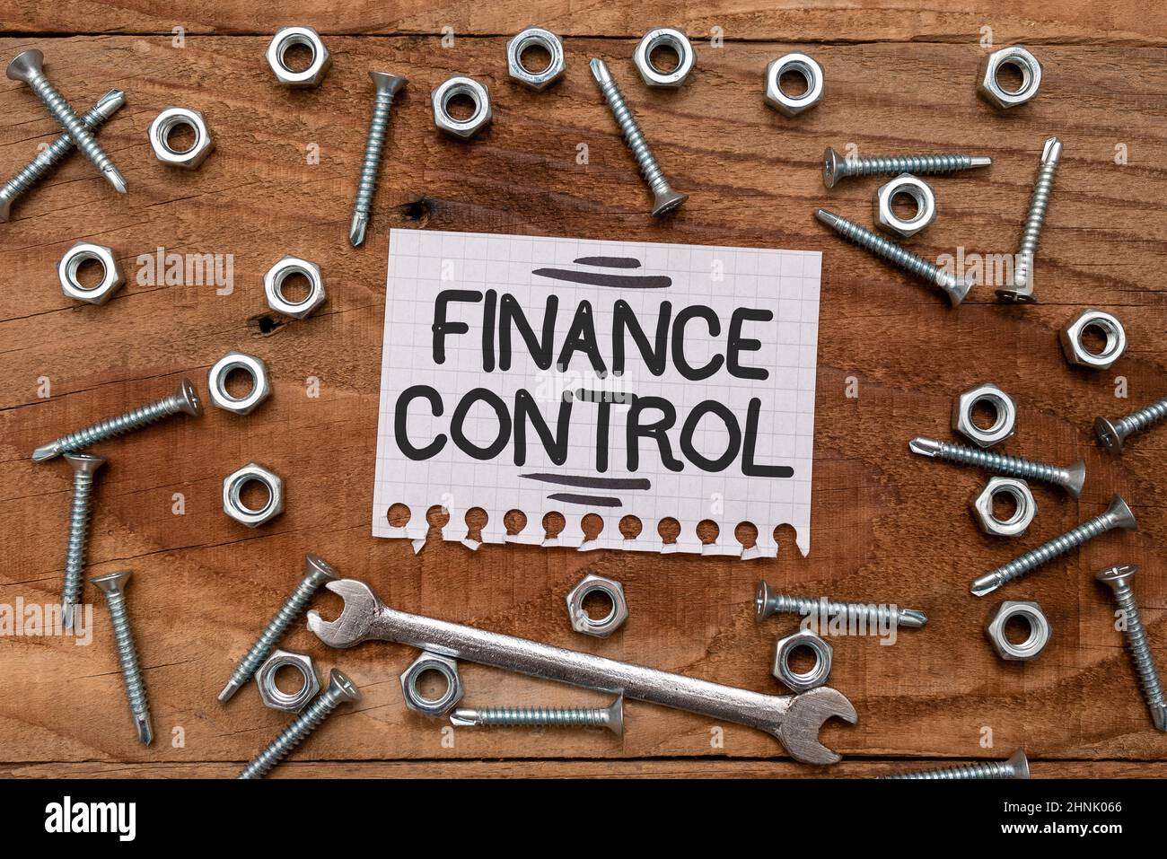 Text sign showing Finance Control, Business concept procedures that are ...