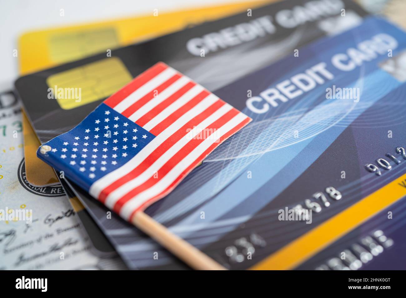 Bank of america credit card hi-res stock photography and images - Alamy