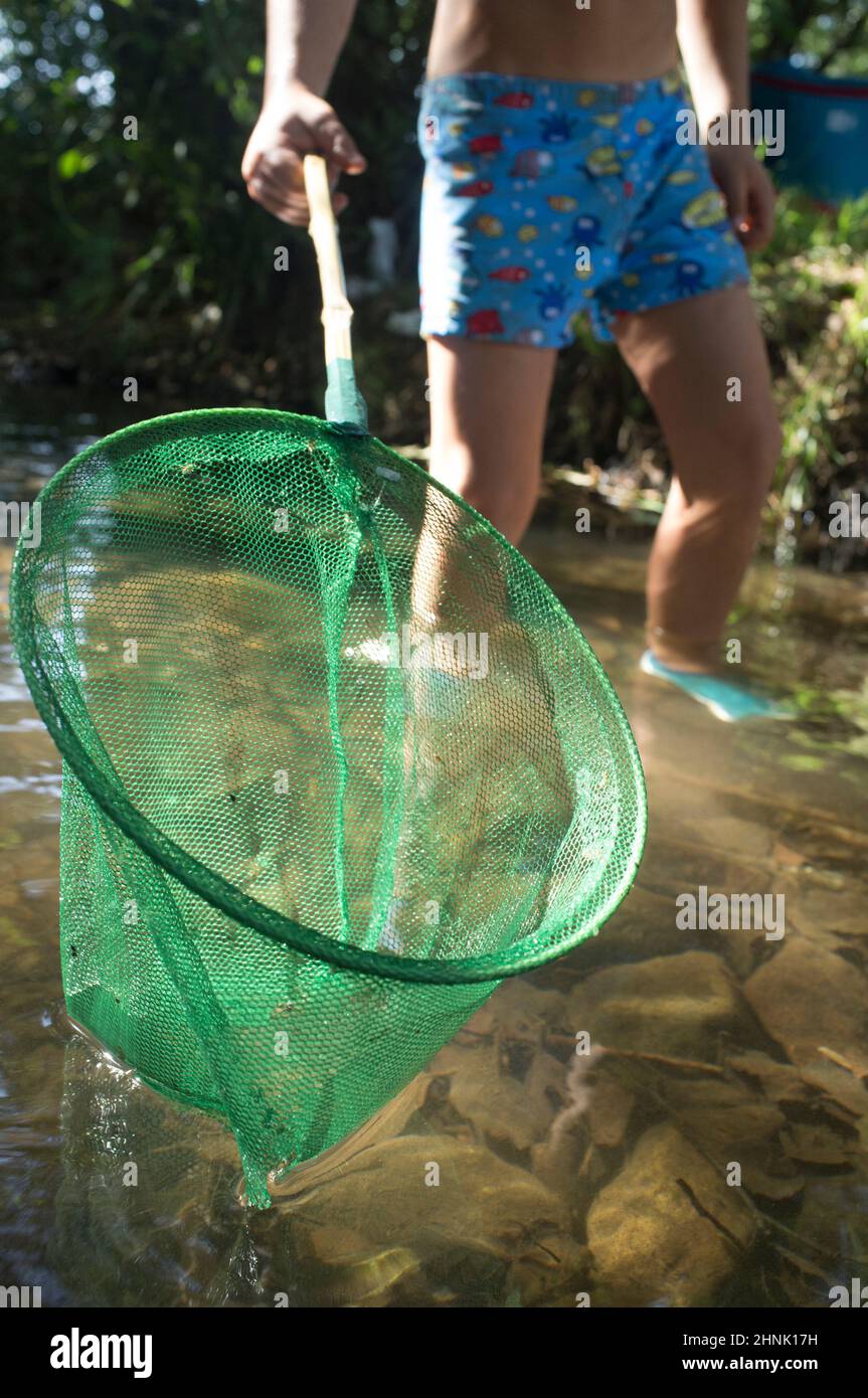 Boy in the net hi-res stock photography and images - Alamy
