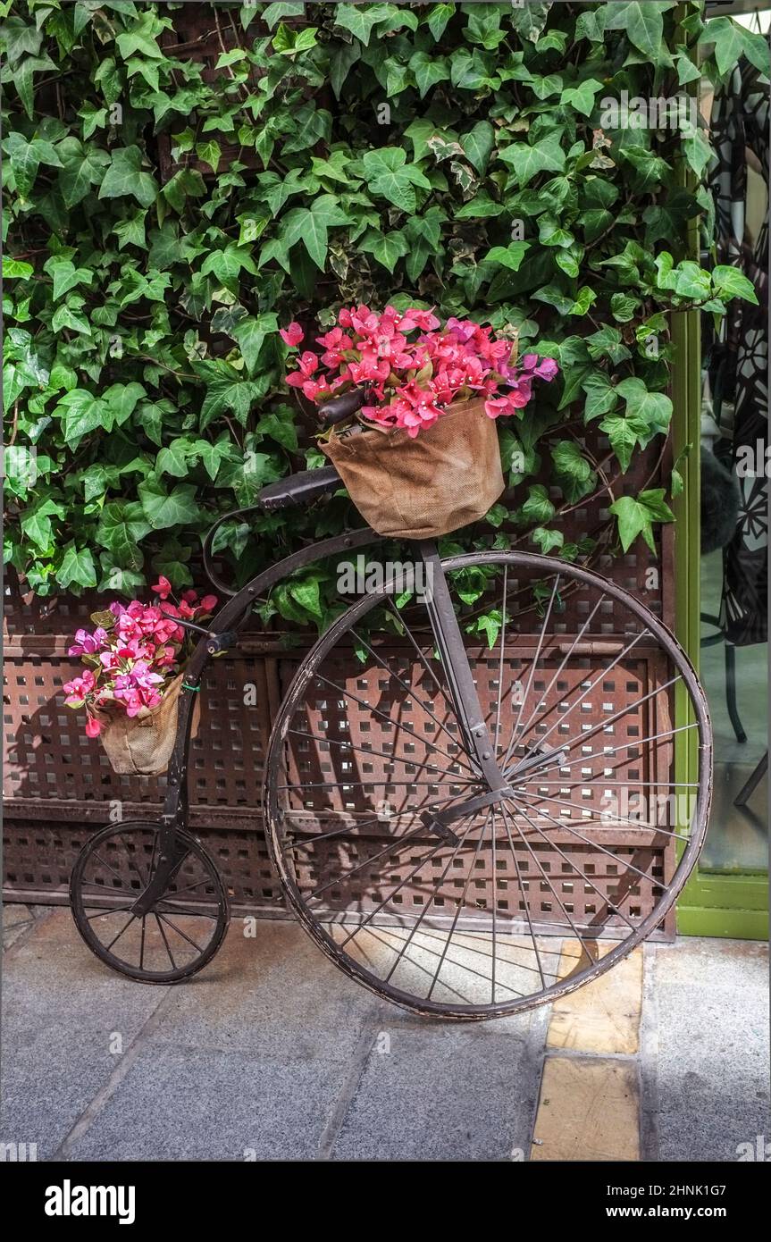 Bike decorated hi-res stock photography and images - Alamy