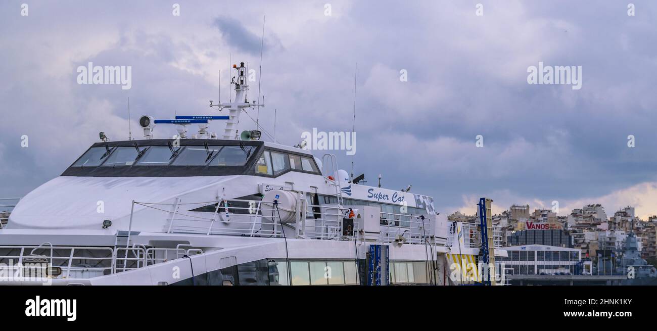 Port of athens hi-res stock photography and images - Alamy