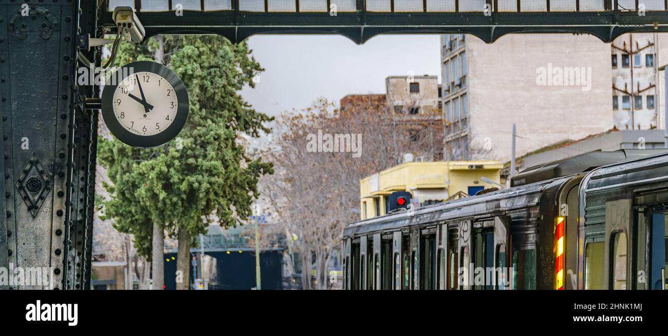 Greece train rail transport hi-res stock photography and images - Alamy