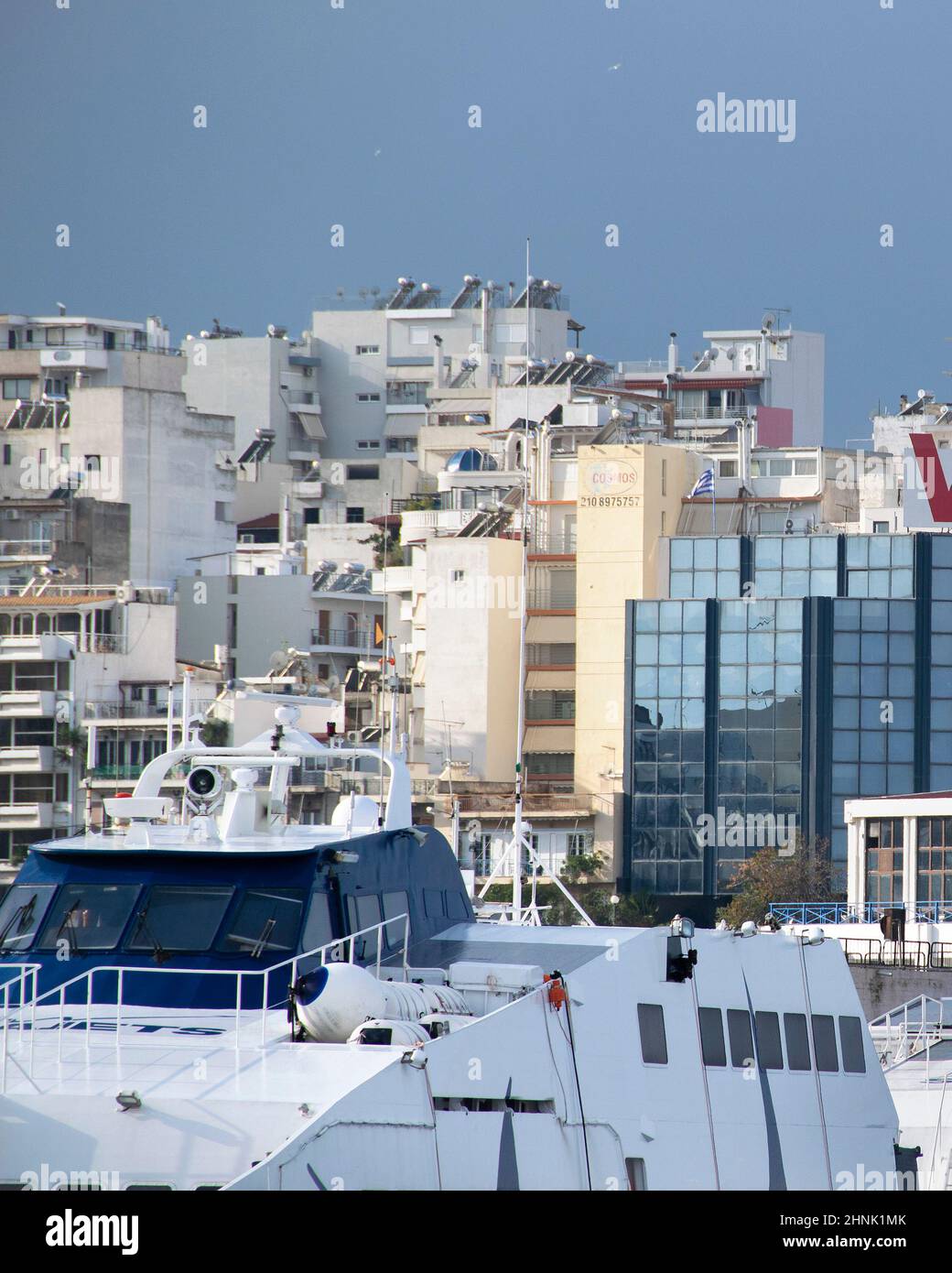 Athens greece travel transport boat tourism hi-res stock photography ...