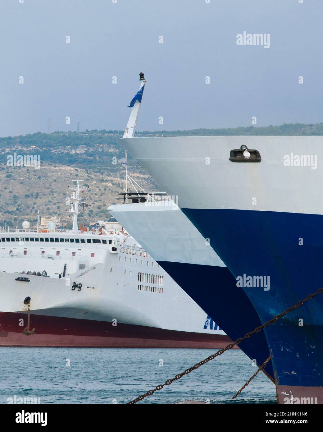 Piraeus Port, Athens, Greece Stock Photo - Alamy