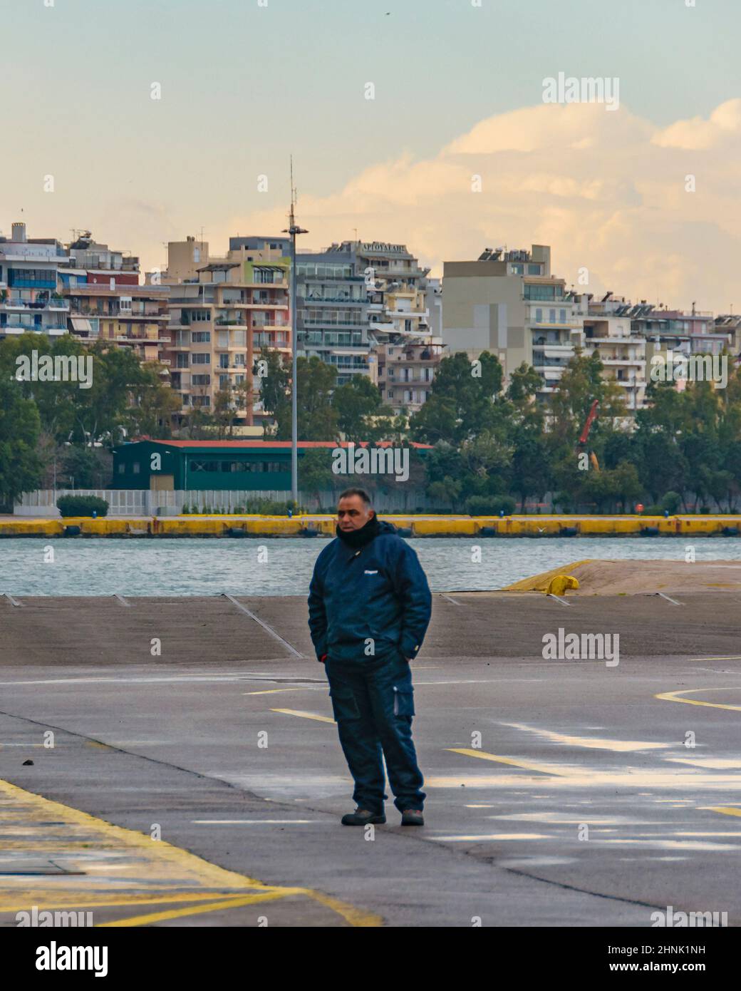 Piraeus Port, Athens, Greece Stock Photo - Alamy