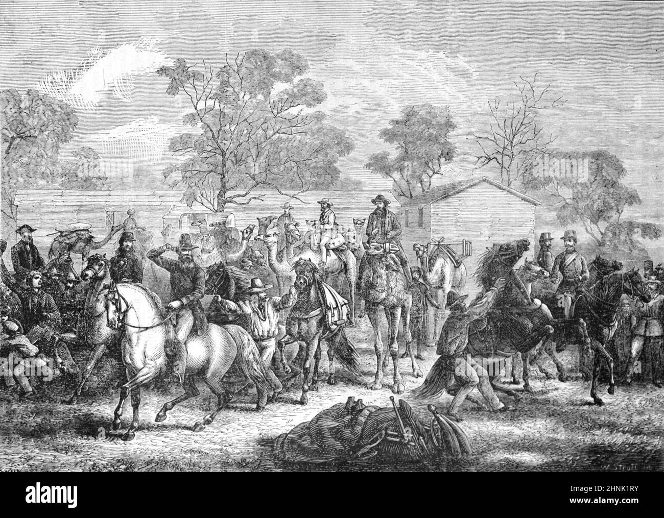 Robert O'Hara Burke (1821-1861) & William John Wills Expedition, aka ...