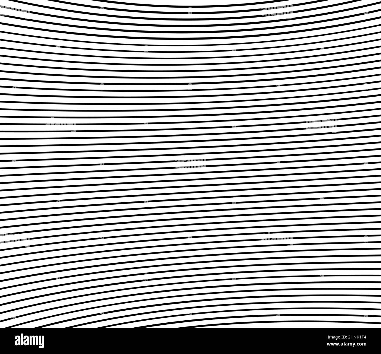 Wavy, waving curvy parallel lines. Undulate, squiggle stripes ...