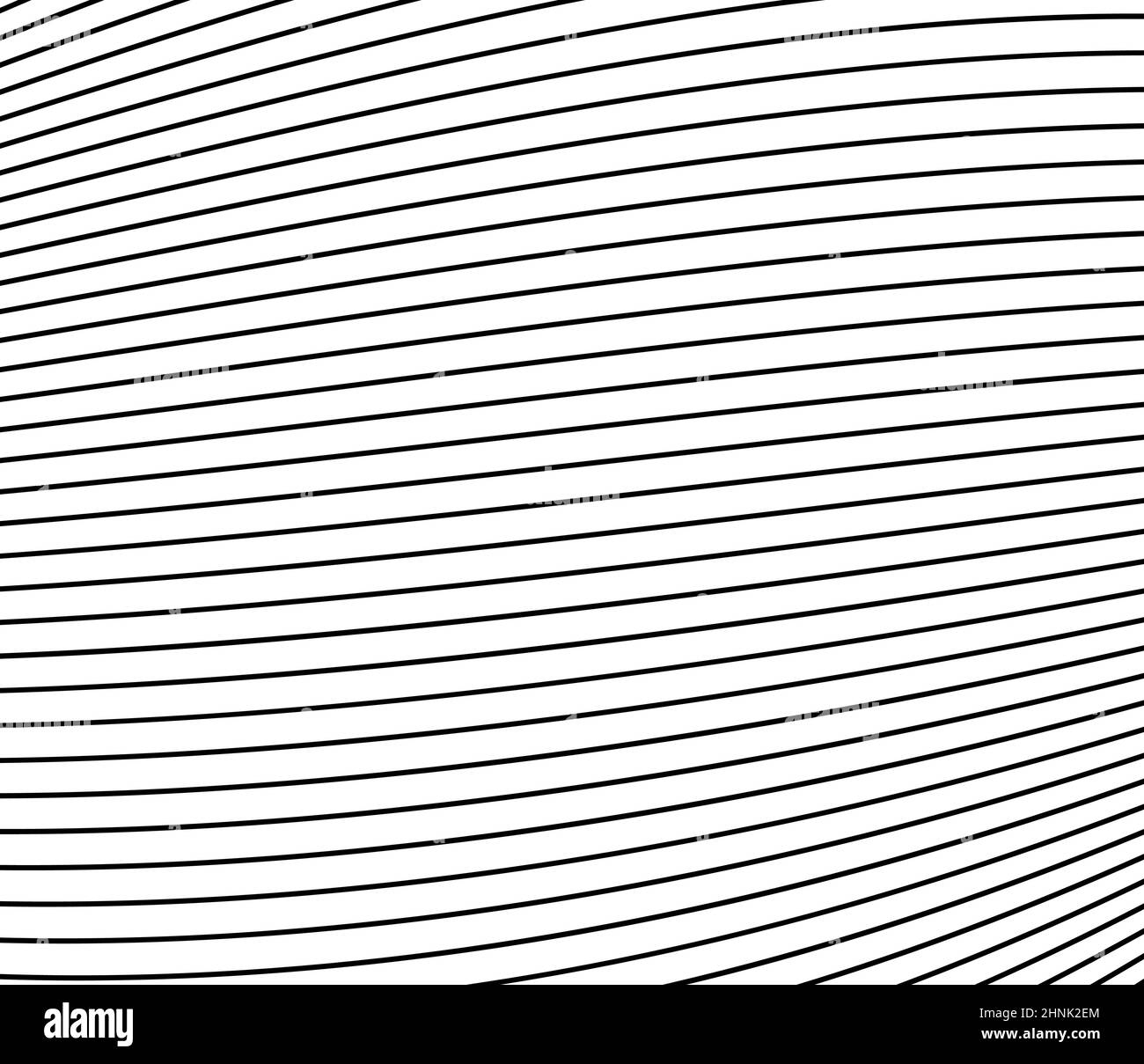 Wavy, waving curvy parallel lines. Undulate, squiggle stripes ...