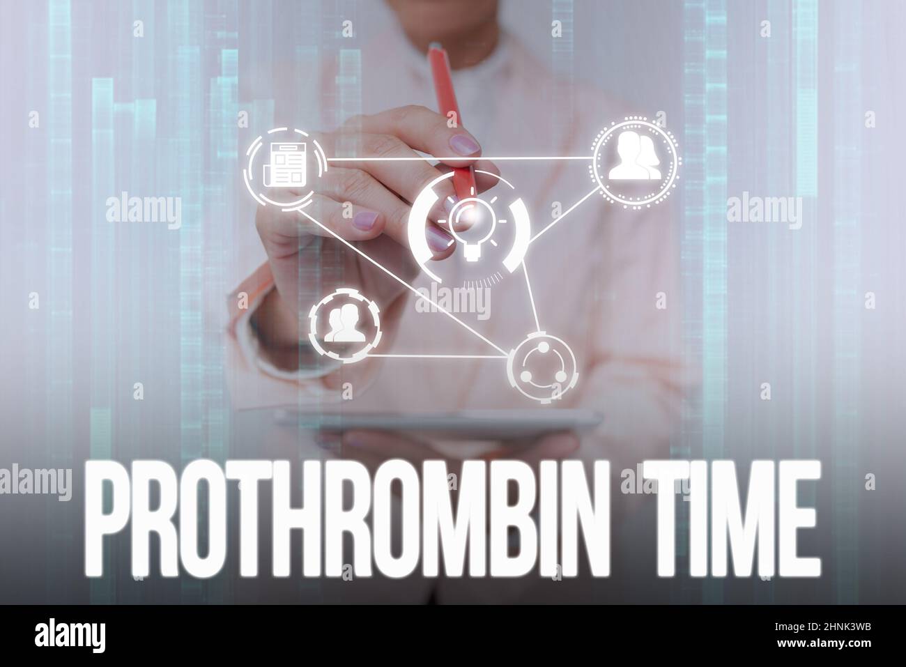Inspiration showing sign Prothrombin Time, Concept meaning evaluate ...