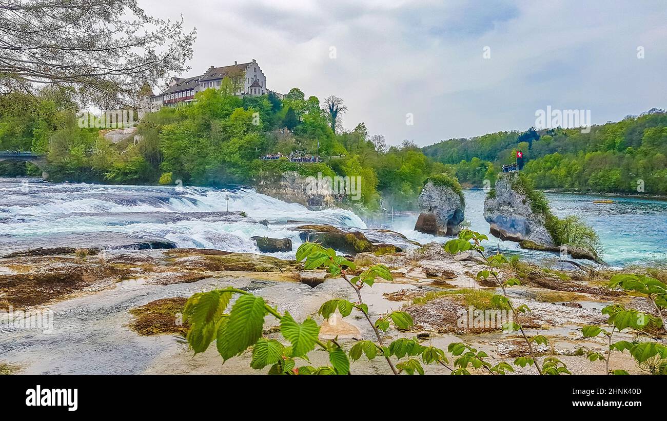 Europes largest waterfall rhine falls hi-res stock photography and ...