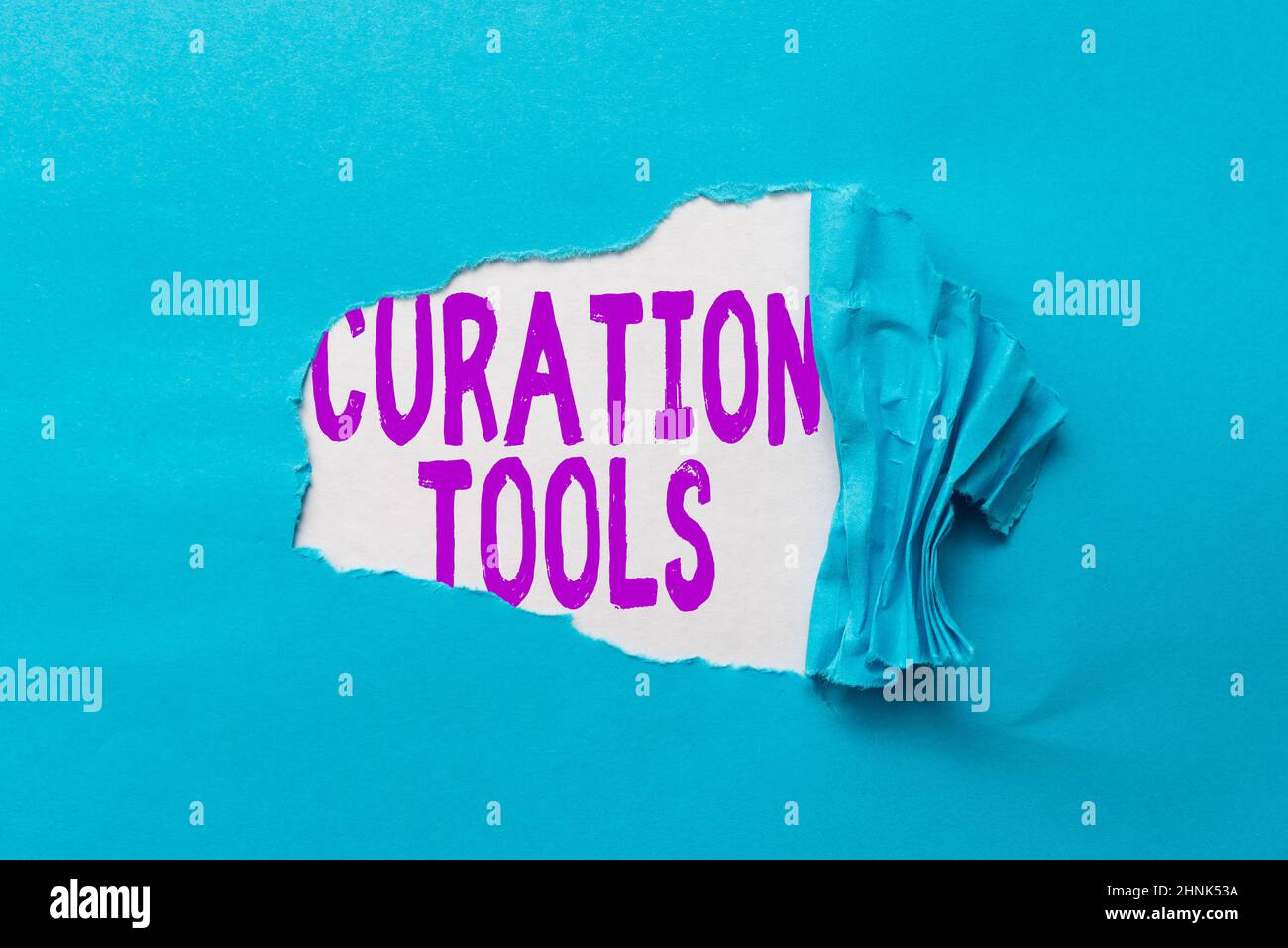 Hand writing sign Curation Tools, Concept meaning Software used in ...
