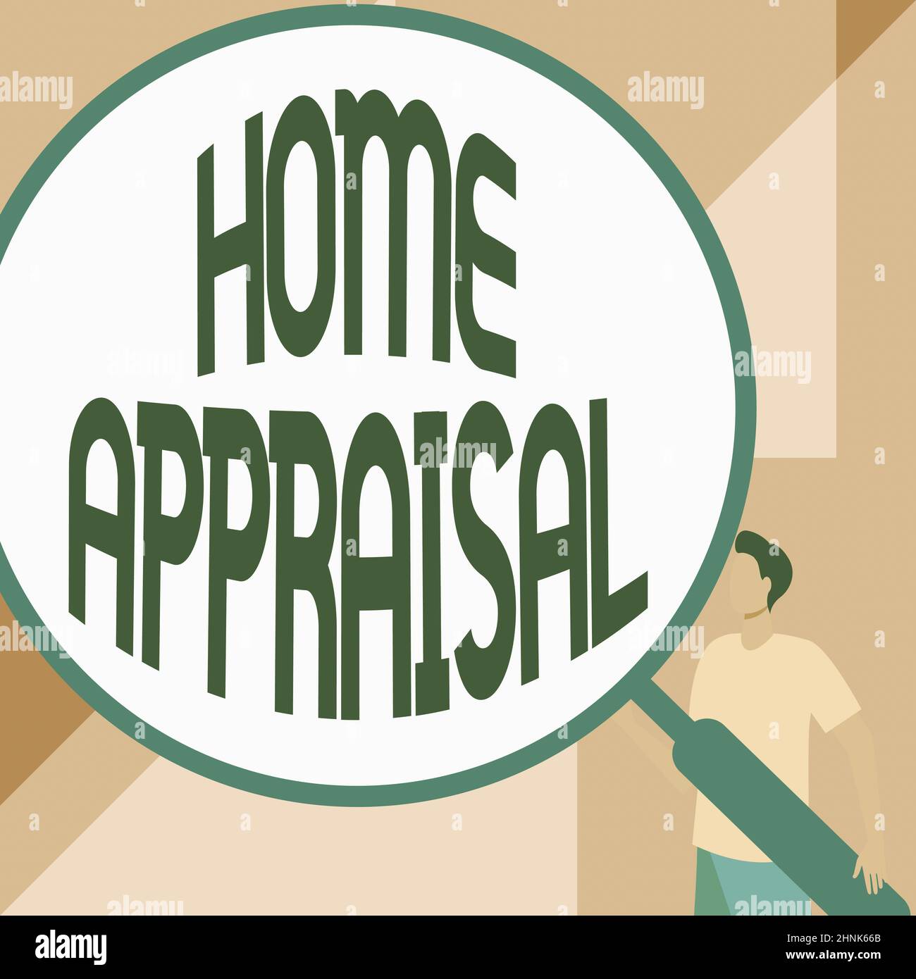 Conceptual display Home Appraisal, Word for Determines the real worth ...