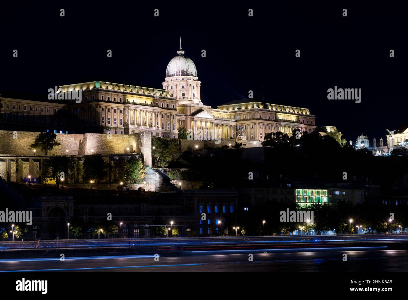 The Buda Castle Stock Photo - Alamy
