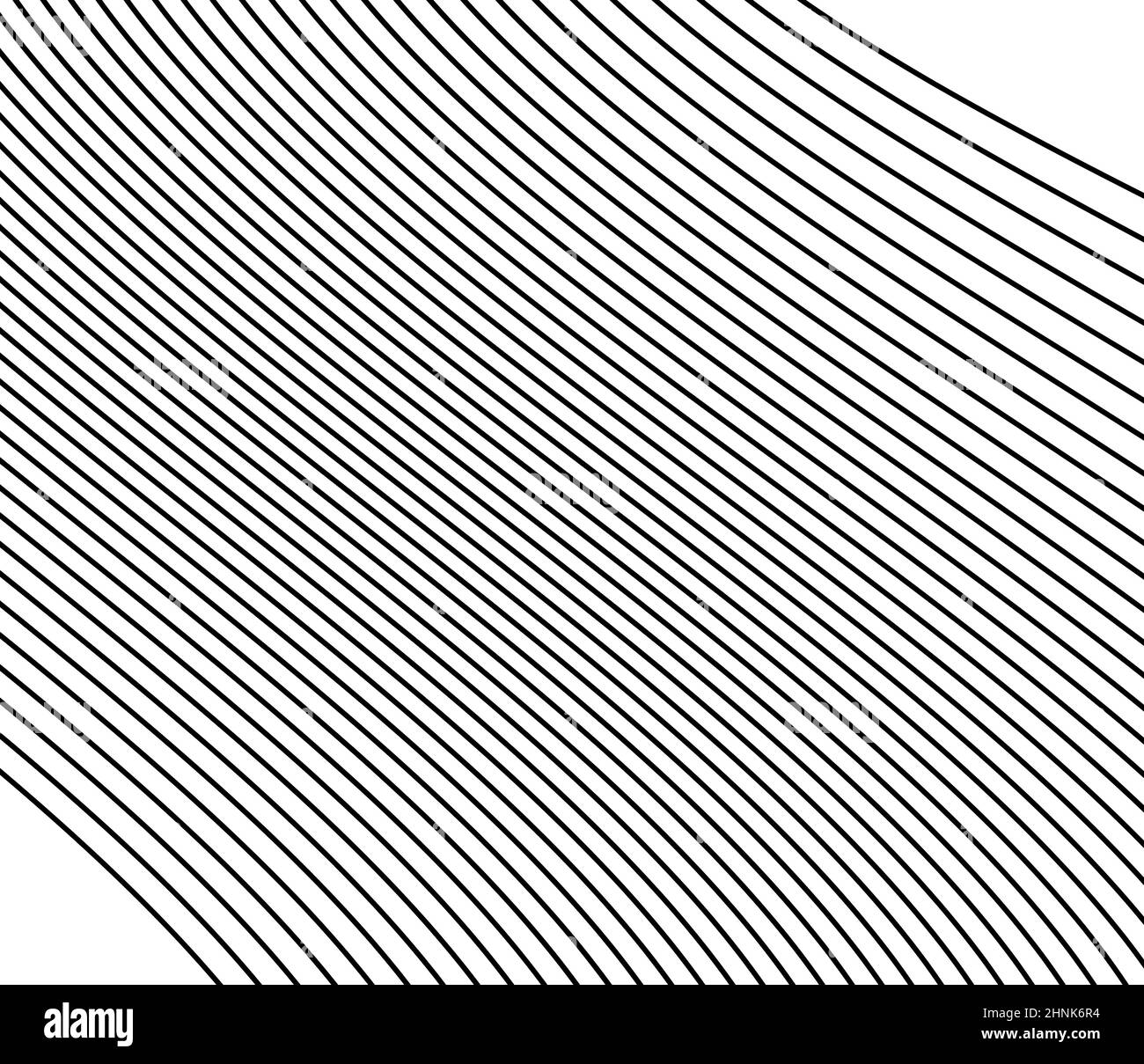 Wavy, waving curvy parallel lines. Undulate, squiggle stripes ...