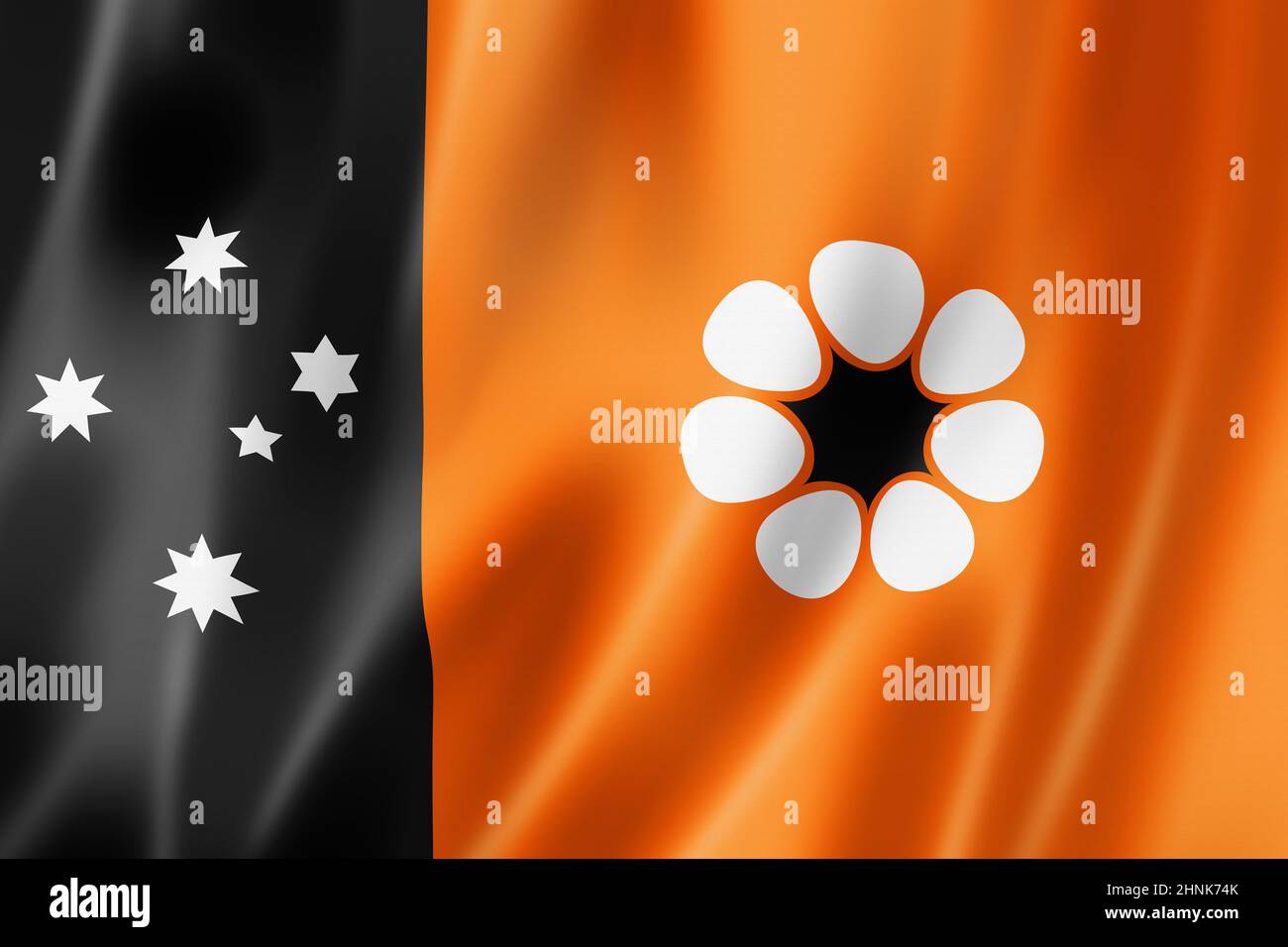Australian Northern Territory flag, Australia waving banner collection ...
