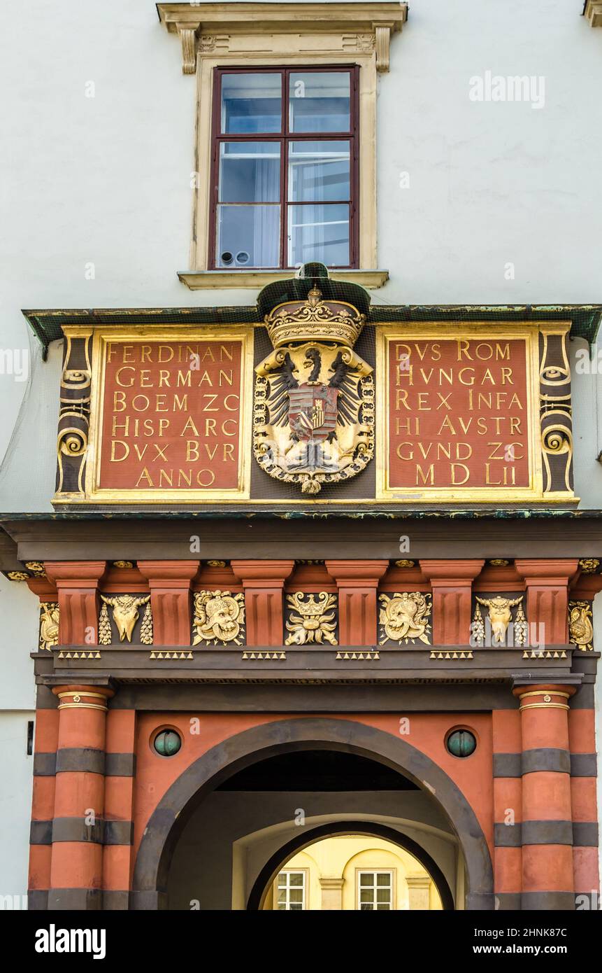Architecture detail in Vienna, Austria Stock Photo - Alamy