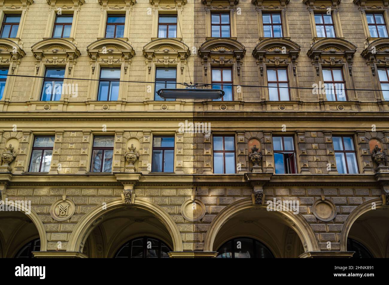 Architecture detail in Vienna, Austria Stock Photo - Alamy