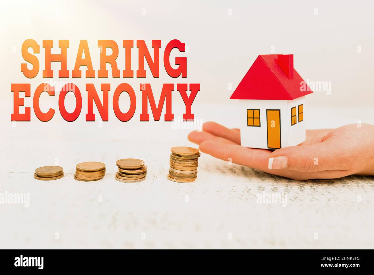 Conceptual caption Sharing Economy, Business overview collaborative ... Conceptual caption Sharing Economy, Business overview collaborative ...