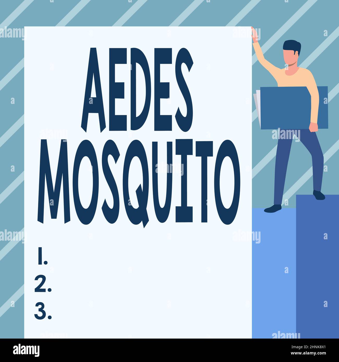 Writing displaying text Aedes Mosquito, Business approach the yellow ...