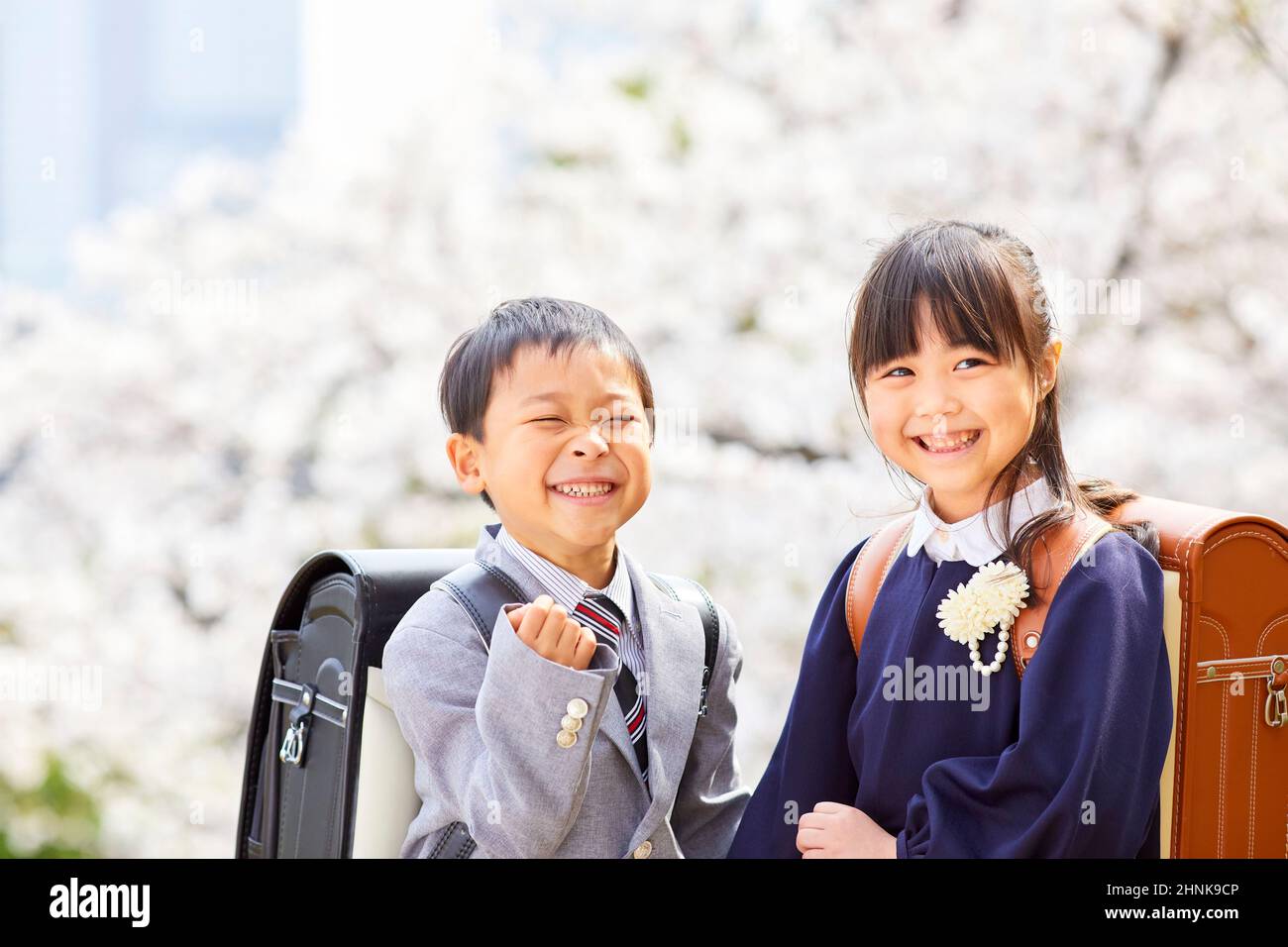 Japanese Elementary School Students Stock Photo - Alamy