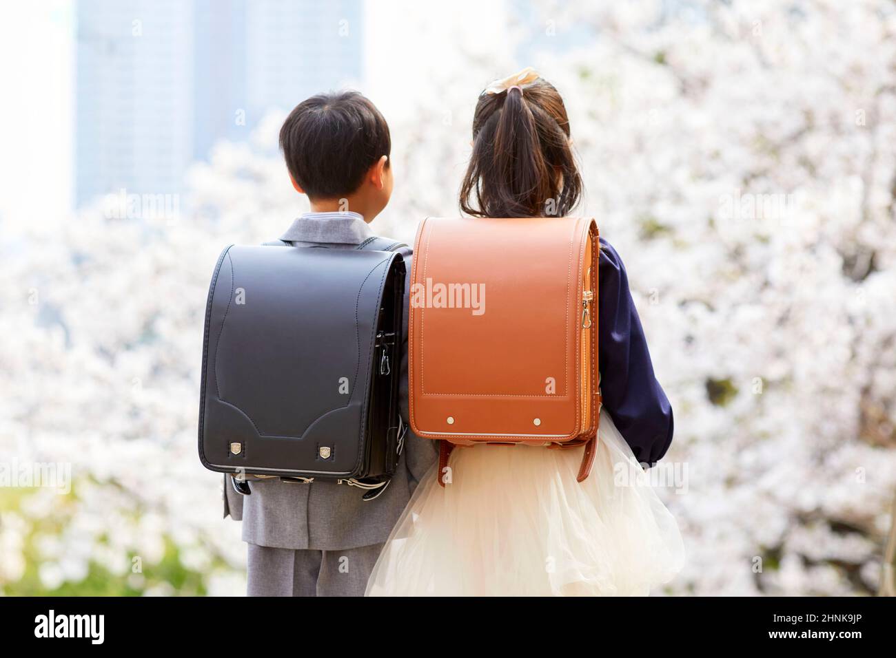 Japanese Elementary School Students Stock Photo - Alamy
