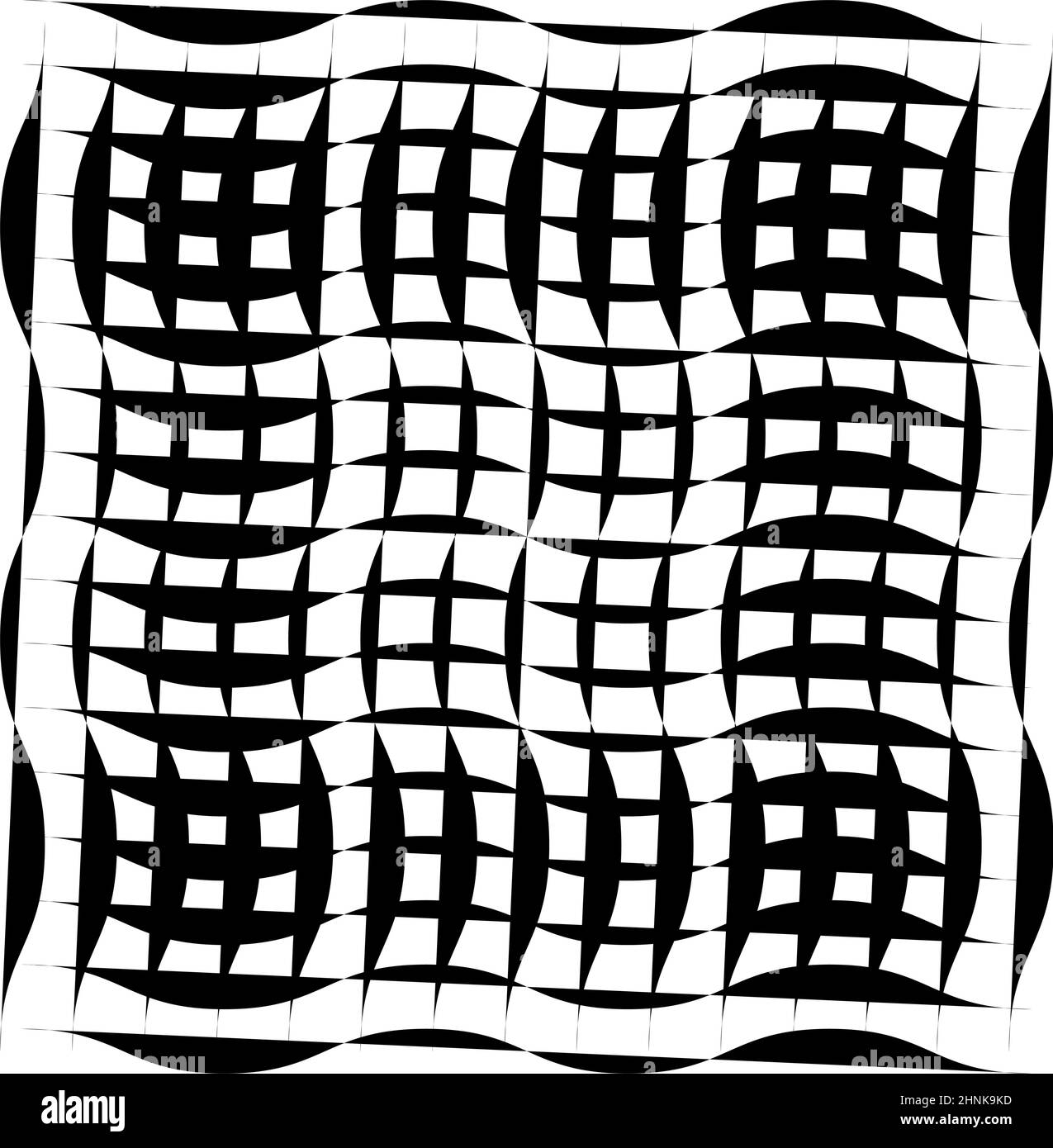 Irregular grid, mesh with random lines. Squares lattice, grating ...