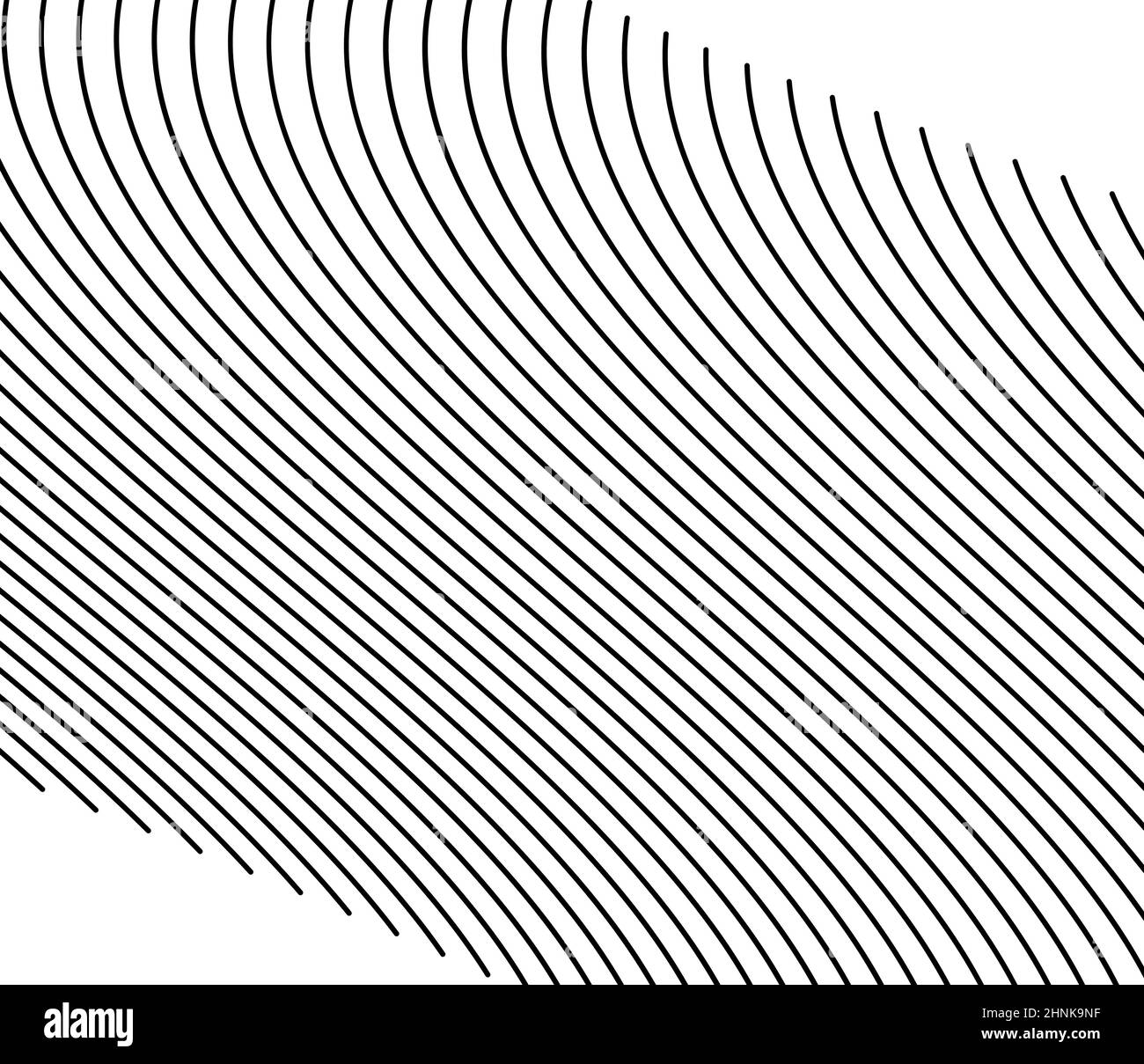 Wavy, waving curvy parallel lines. Undulate, squiggle stripes ...