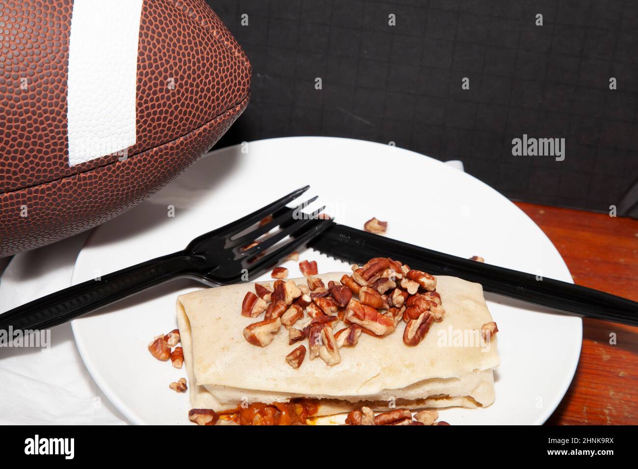Football and food hi-res stock photography and images - Alamy