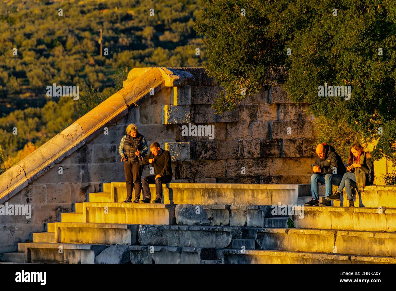 Greece peloponnese epidaurus ancient hi-res stock photography and ...