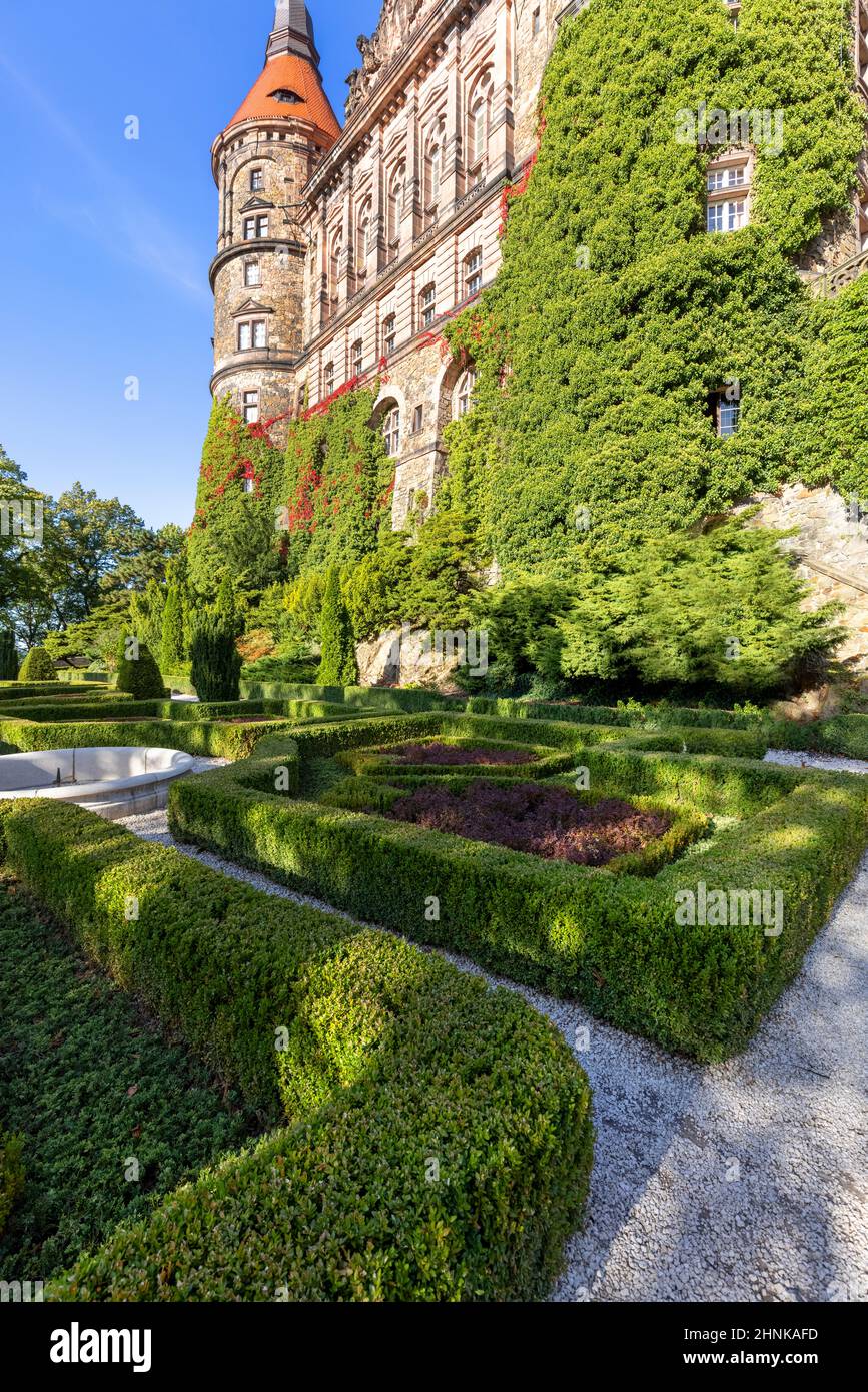 Ksiaz Castle, medieval mysterious 13th century fortress, Walbrzych ...