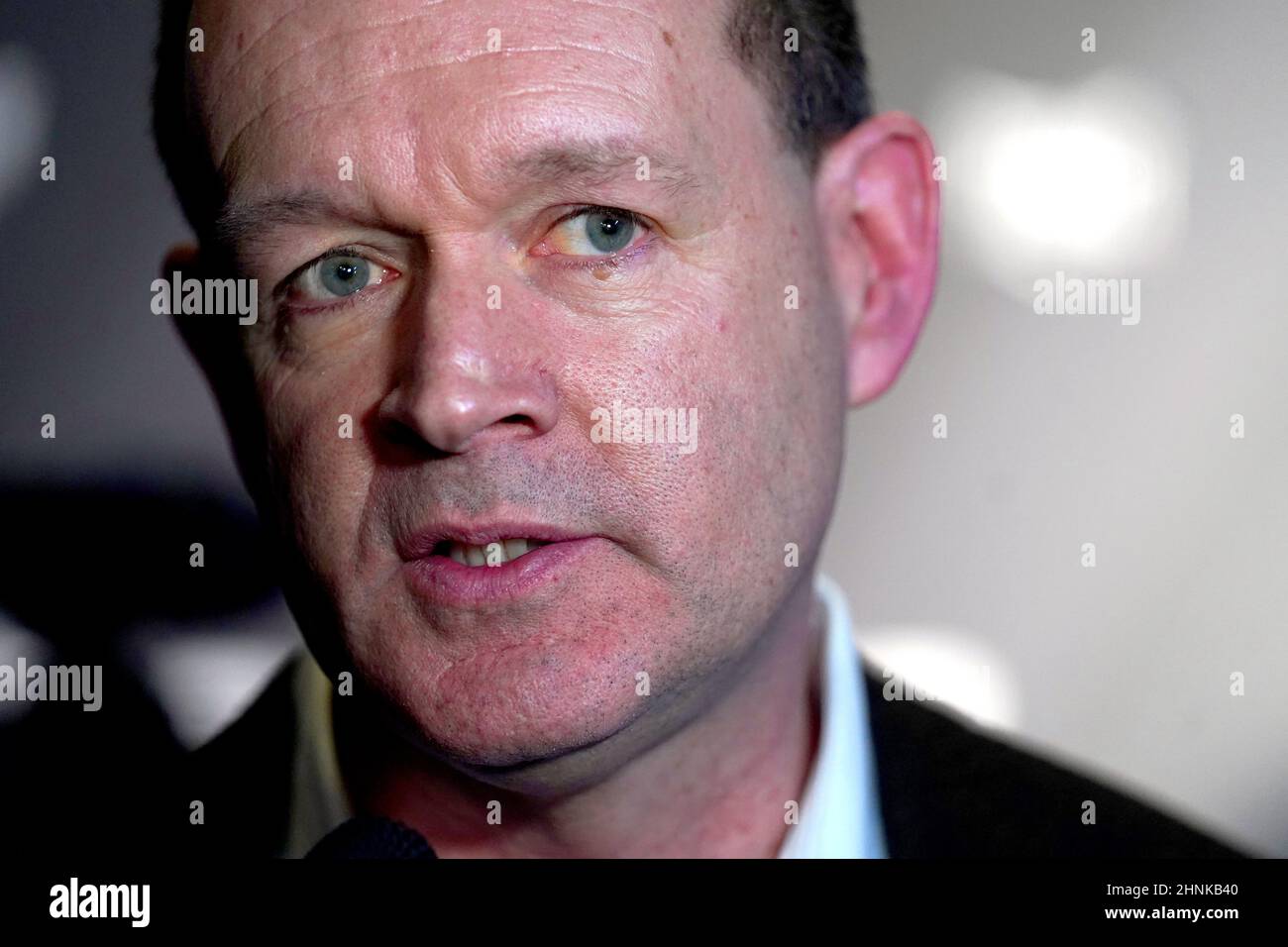 Head of Boxing at Sky Sports, Adam Smith during a press conference at ...