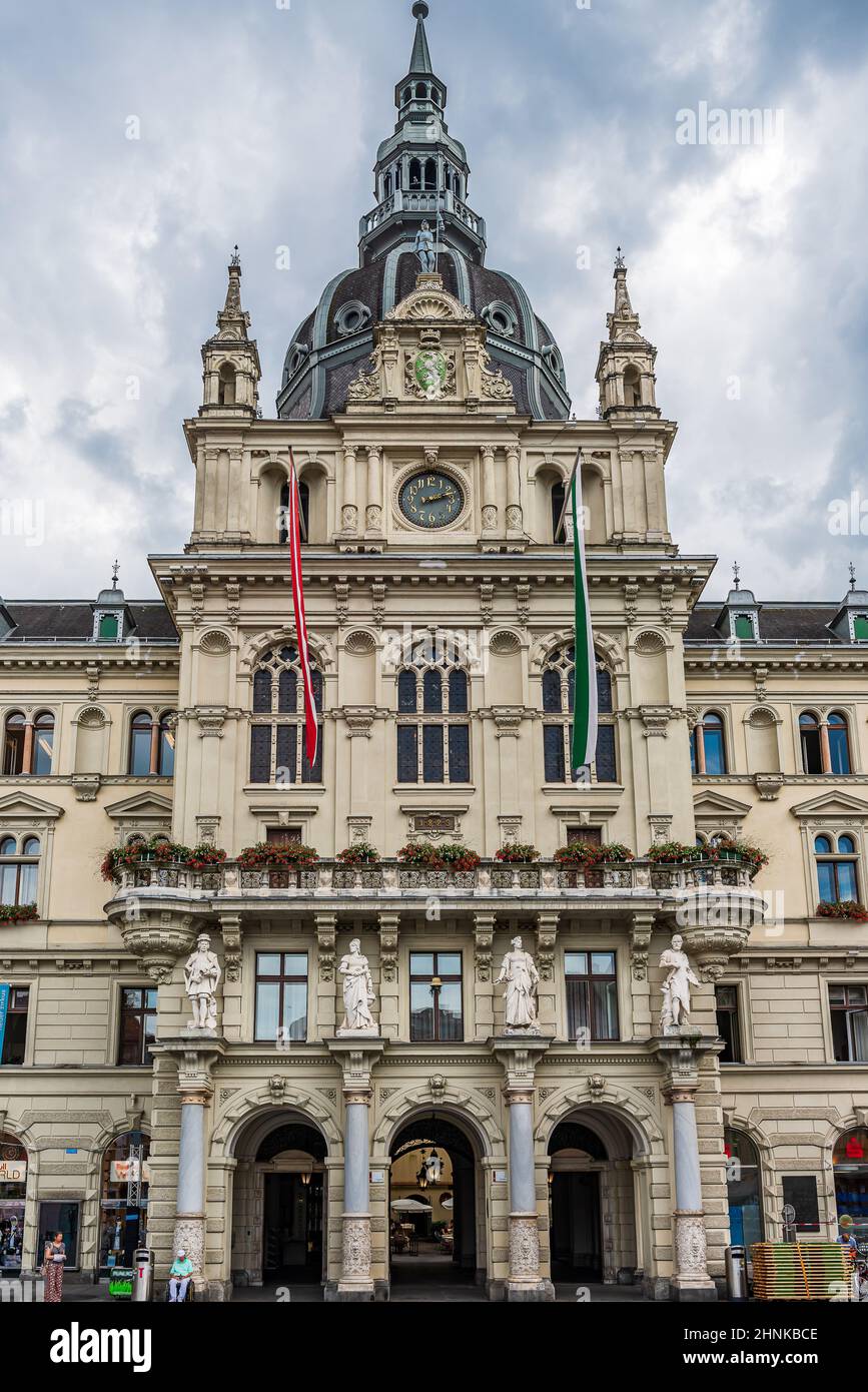 Town Hall of Graz Stock Photo - Alamy