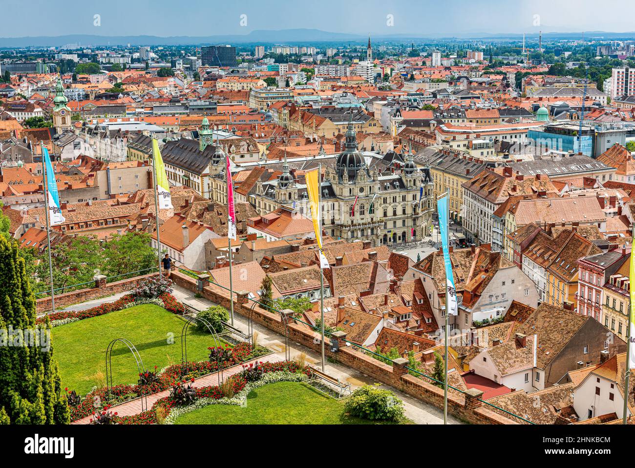 The old town of Graz Stock Photo - Alamy