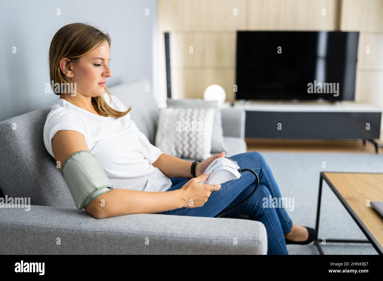 Blood Pressure Medical Health Test. Hypertension Test Device Stock ...