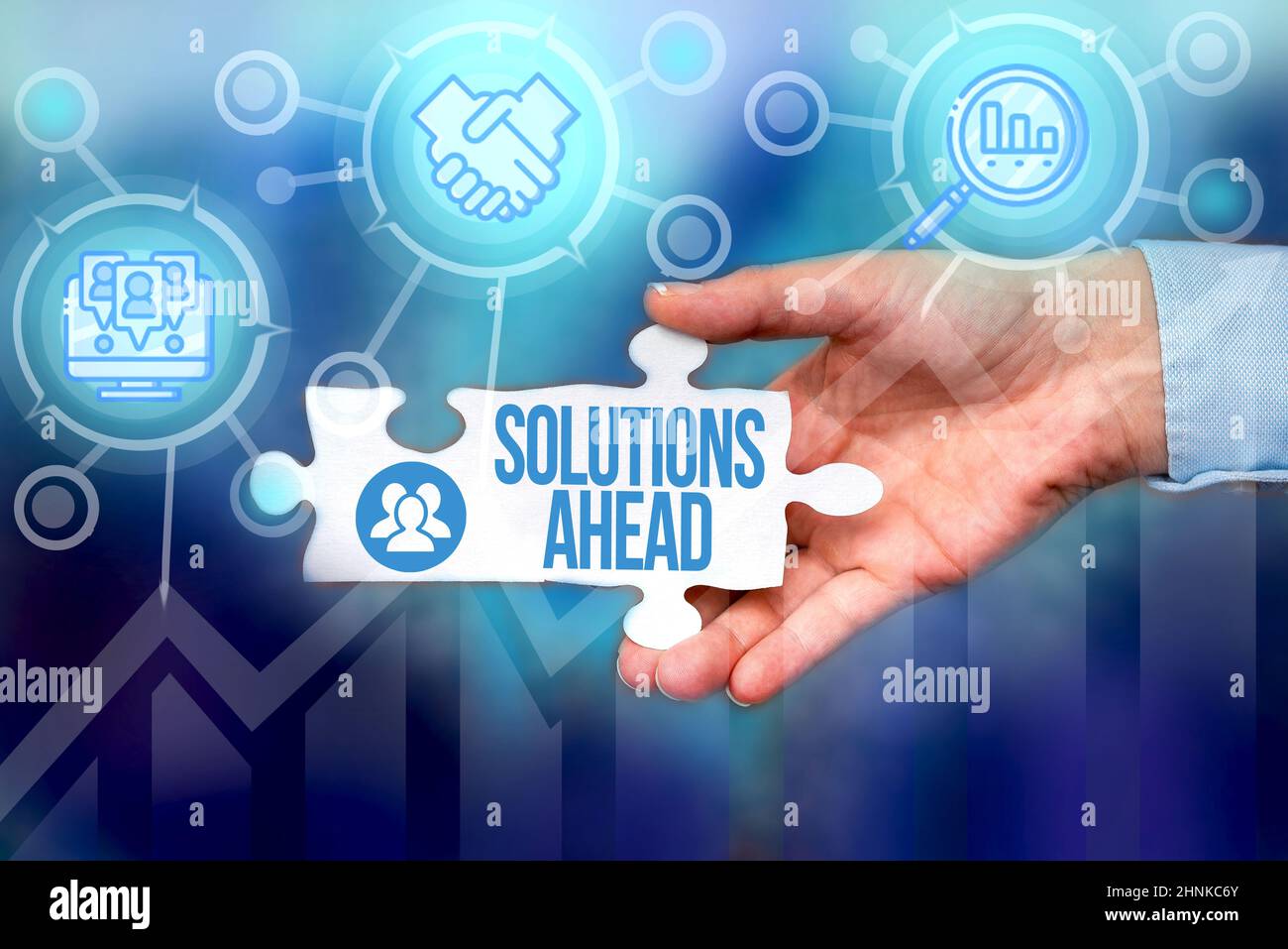 Process conceptual puzzle piece problem hi-res stock photography and ...