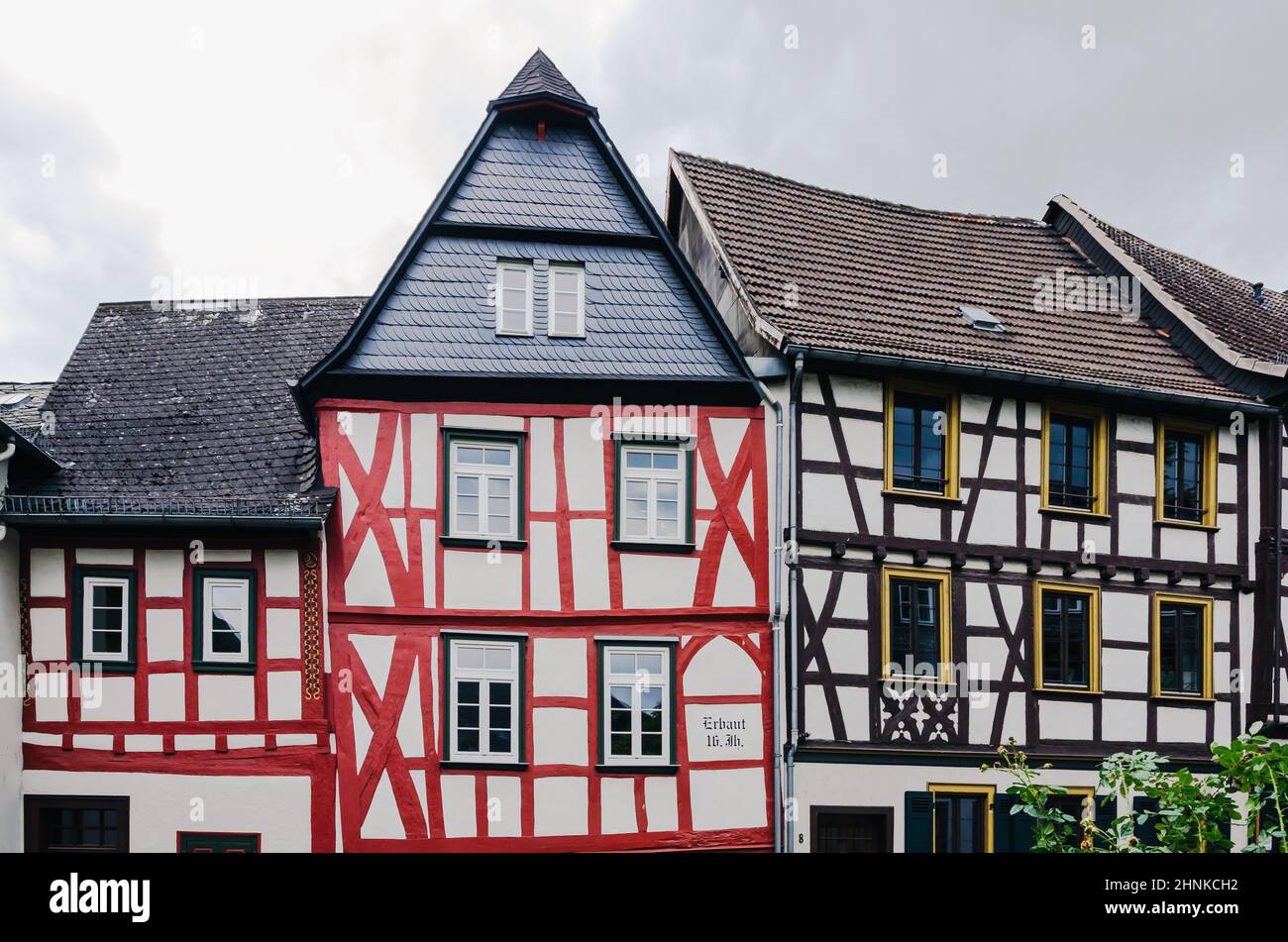 House half timbered german culture medieval hi-res stock photography ...