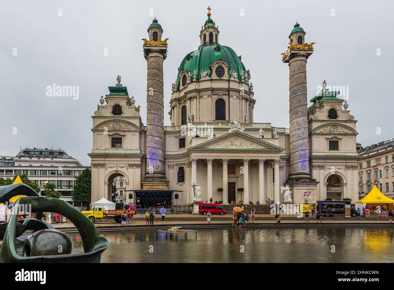 Karlskirche architecture hi-res stock photography and images - Alamy