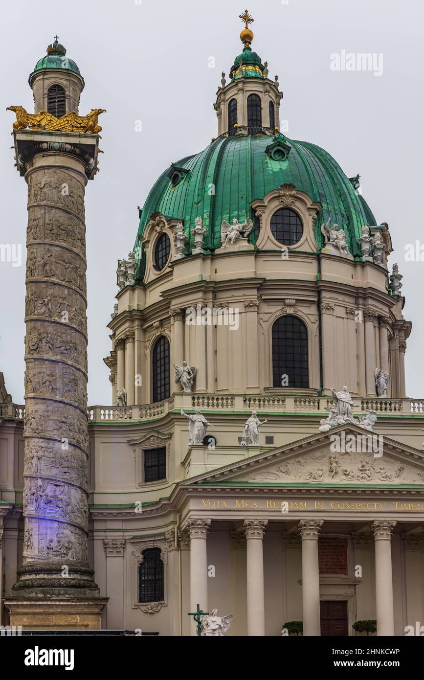 Karlskirche exterior hi-res stock photography and images - Alamy