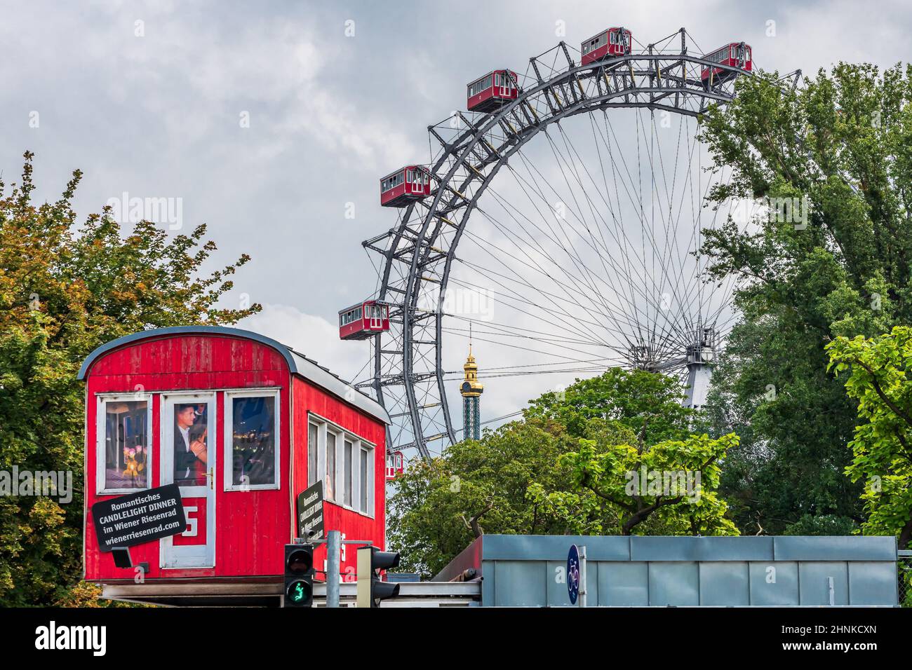 Wiener Riesenrad in Vienna Stock Photo - Alamy