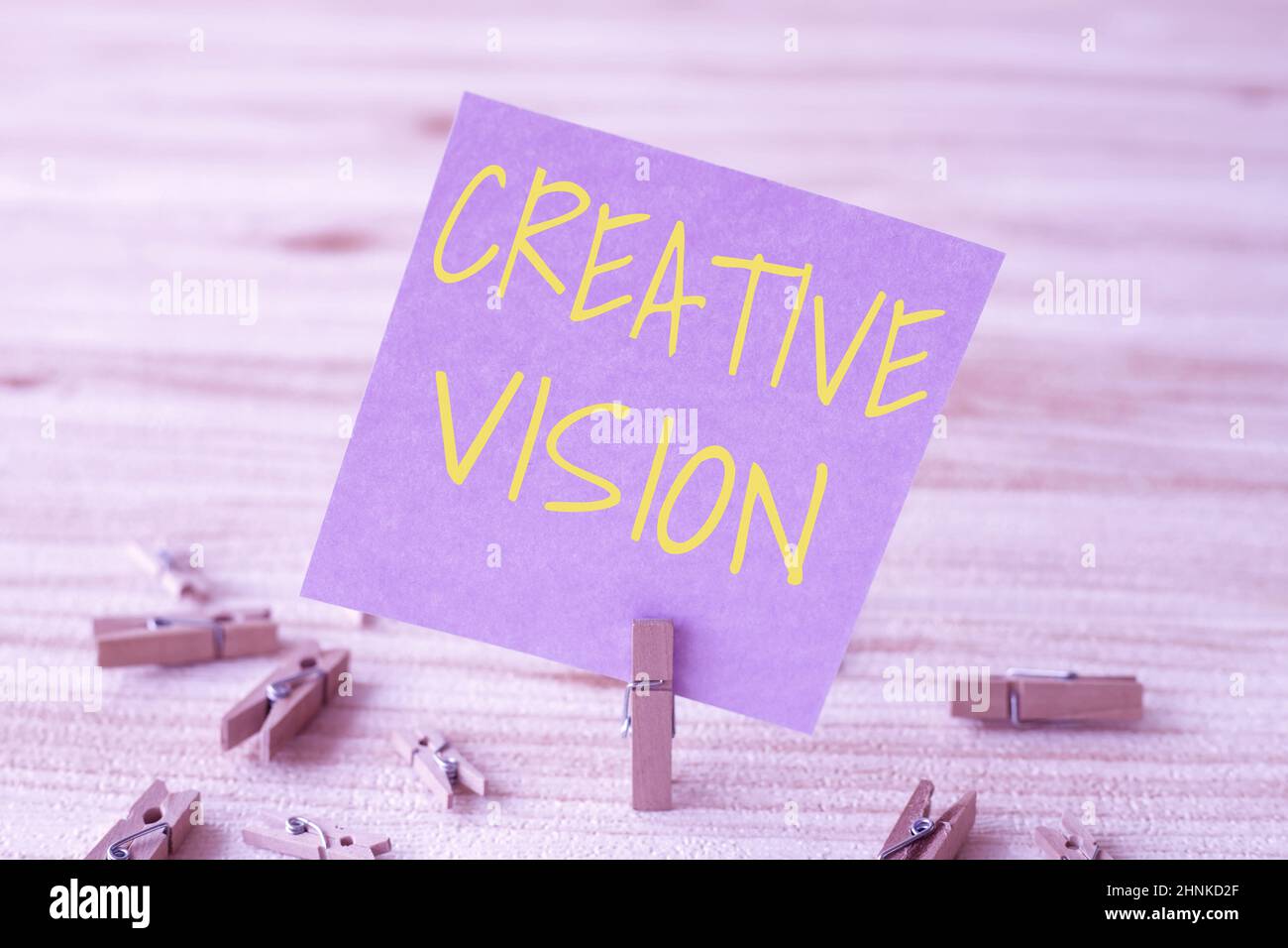 Conceptual display Creative Vision, Business approach process of ...