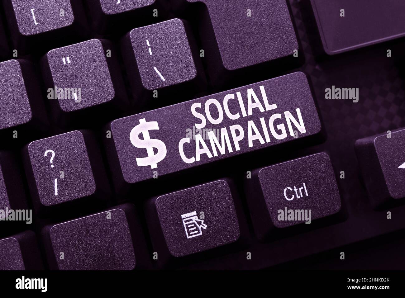 Handwriting text Social Campaign, Business concept use social media ...