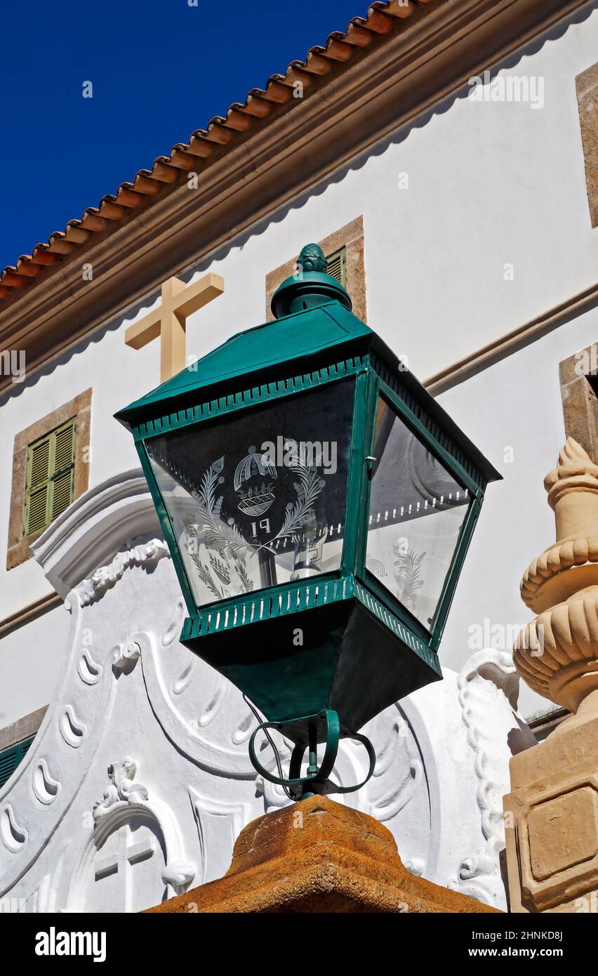 Ancient lantern in the convent, Rio Stock Photo - Alamy