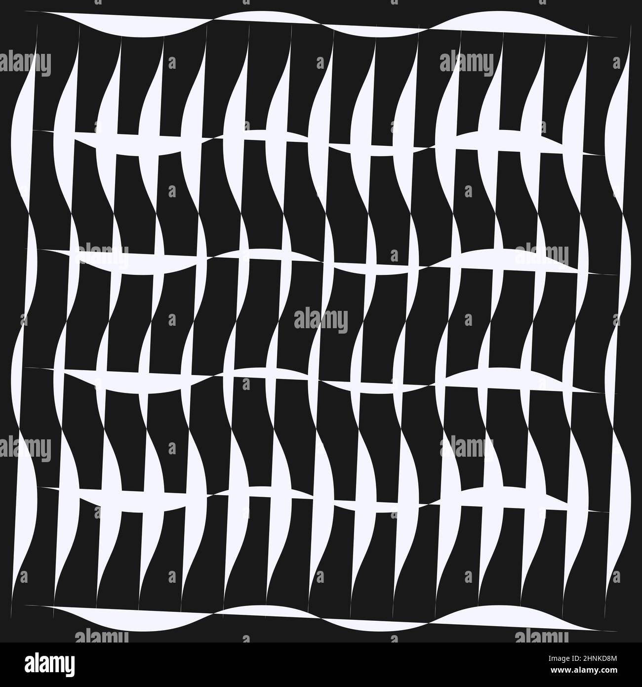 Irregular grid, mesh with random lines. Squares lattice, grating ...