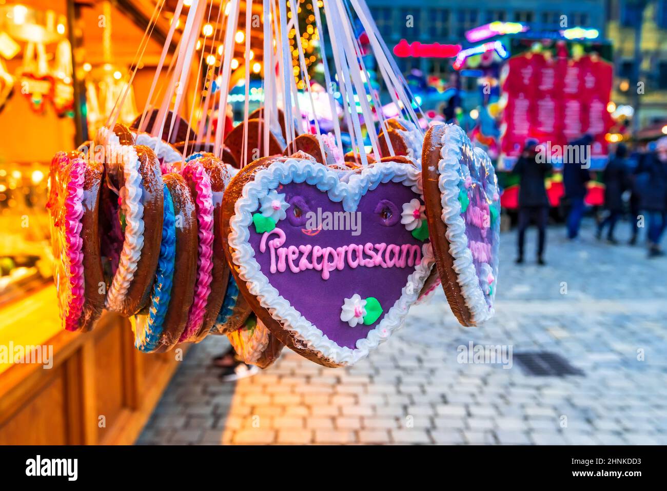 Wroclaw, Poland - Traditional winter gingerbreads, polish Christmas ...