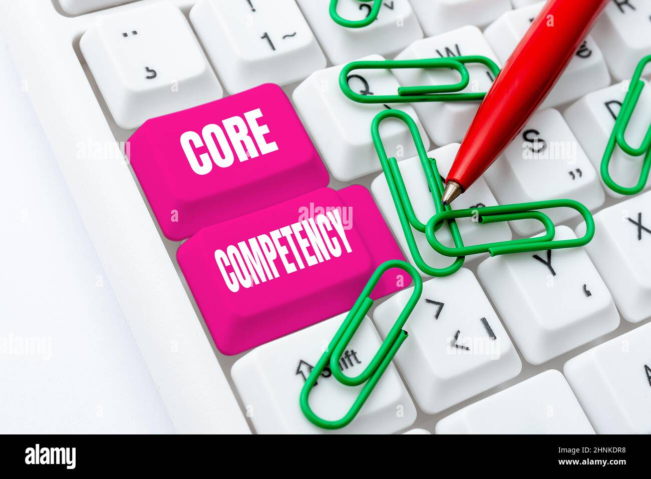 Writing displaying text Core Competency, Word Written on harmonized ...